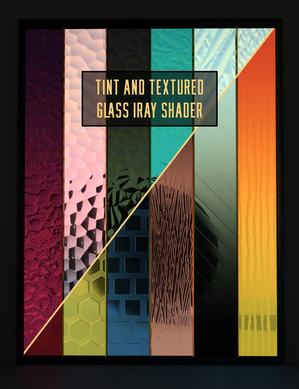 (FILLED 2021-11-30) Tinted And Textured Glass Iray Shaders - Free Daz ...