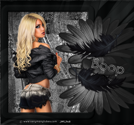 black n wht Boop3 Feathers — Postimages