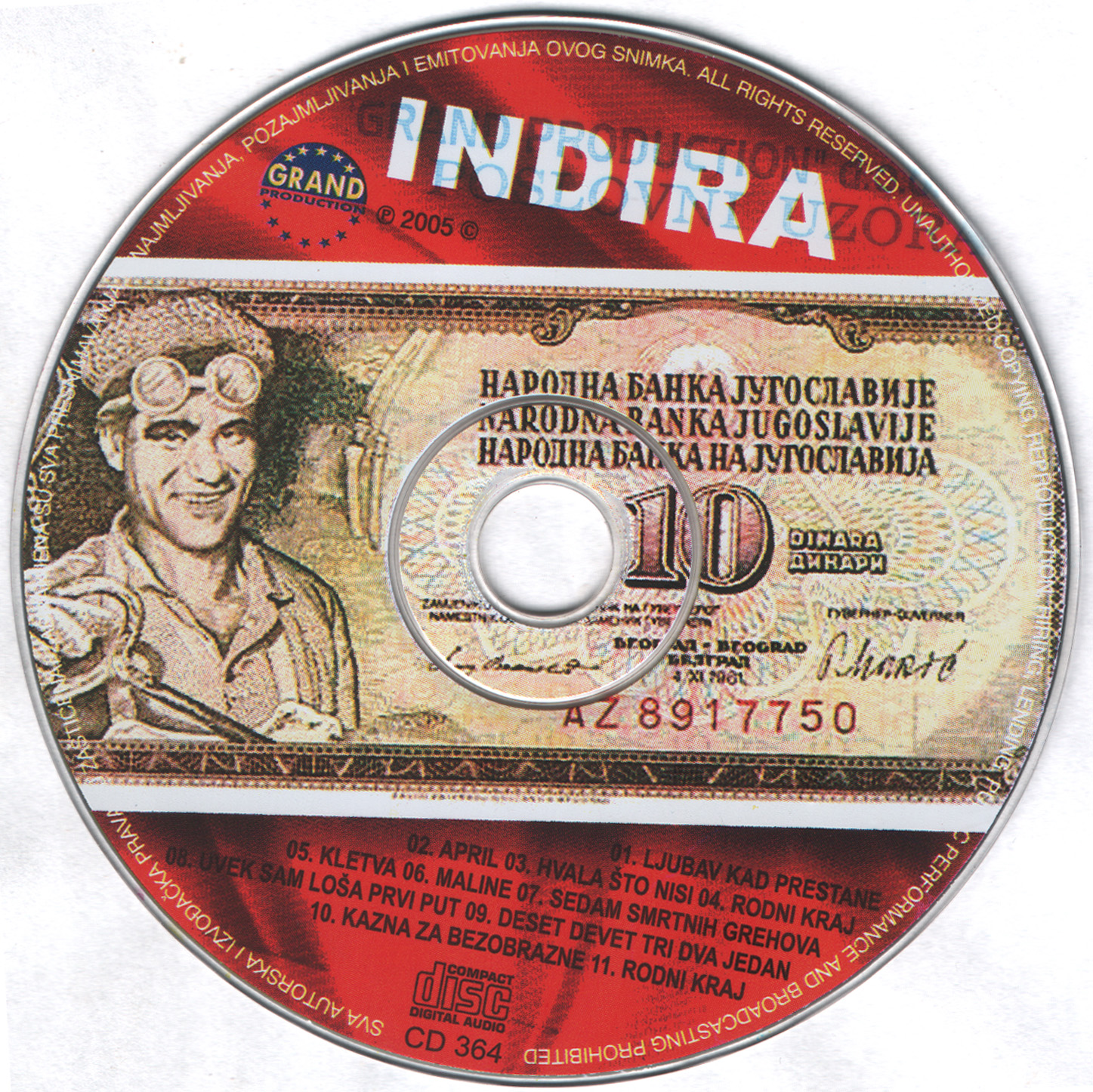 Indira Radic 2005 Cd — Postimages