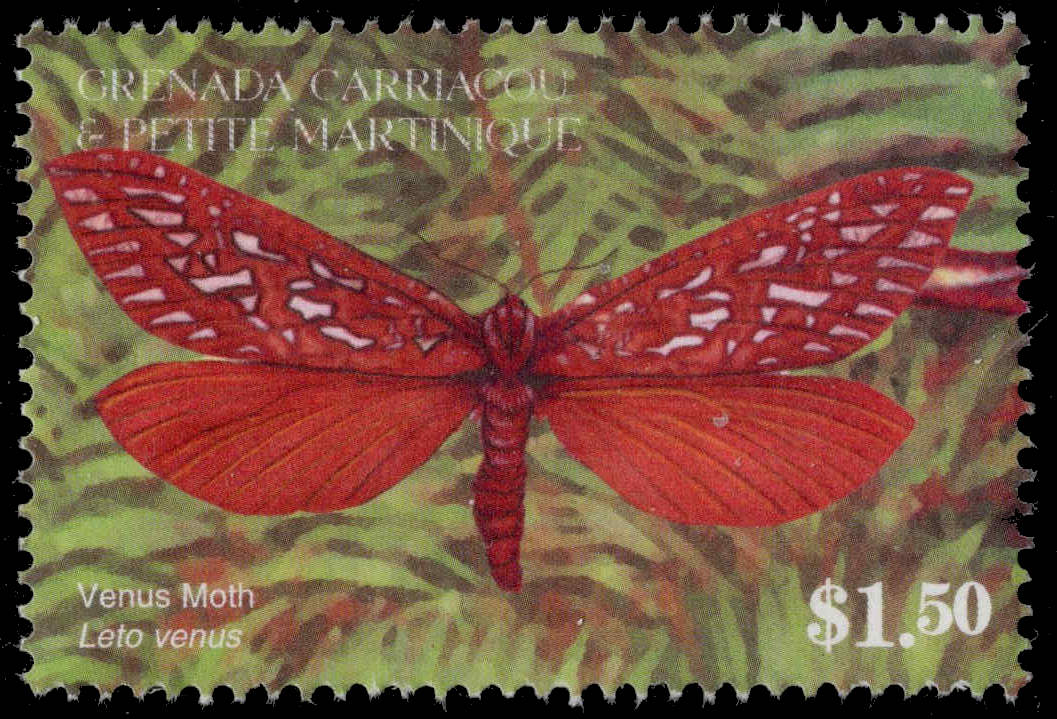 GRENADA-GRENADINES 2386e - Venus Moth "Leto venus" (pc45023) | eBay