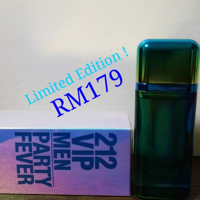 Authentic 212 VIP Men Party Fever - Limited Editio