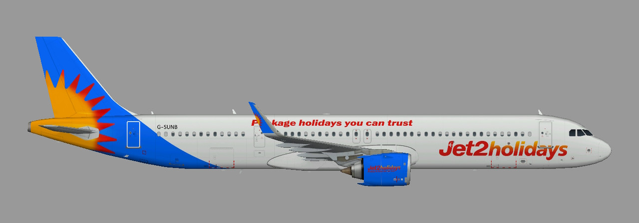 Airbus A321neo Jet2 G-SUNB ‘Jet2Holidays’ – Azure AI