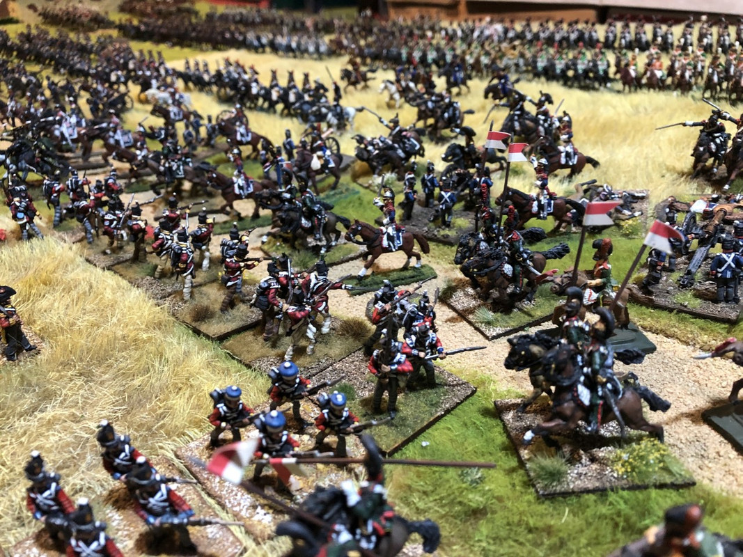 The French Cavalry Charge, Waterloo, 1815, in 20mm ...