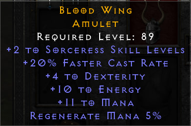 Iso 20fcr Amulet - Topic - d2jsp