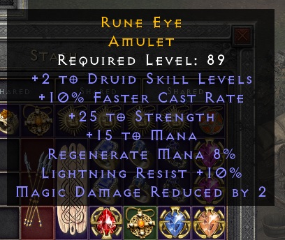 Need Good Fcr Druid Ammy And 2x Fcr Rings With Res - Topic - d2jsp