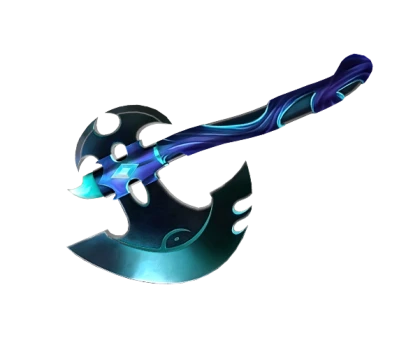 blue fang axe knife - MVSD Item value - 123Demands