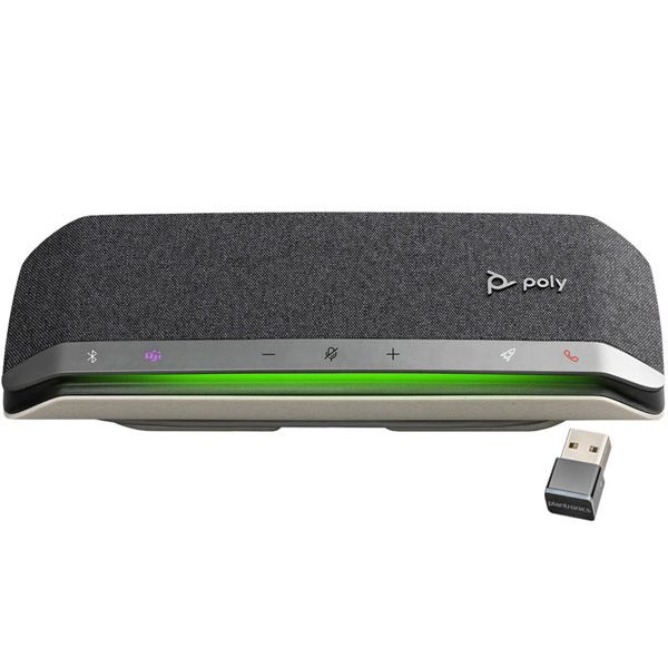 poly sync 40 usb bluetooth smart speakerphone sy40 m for microsoft teams with bt600 bluetooth ...