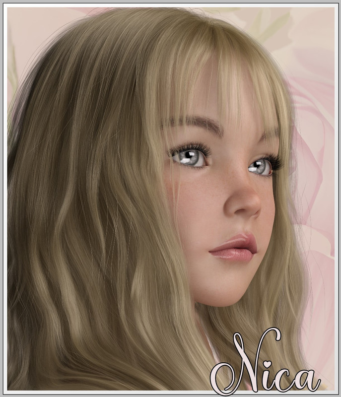 Nica – G8F 2025 - Free Daz 3D Models