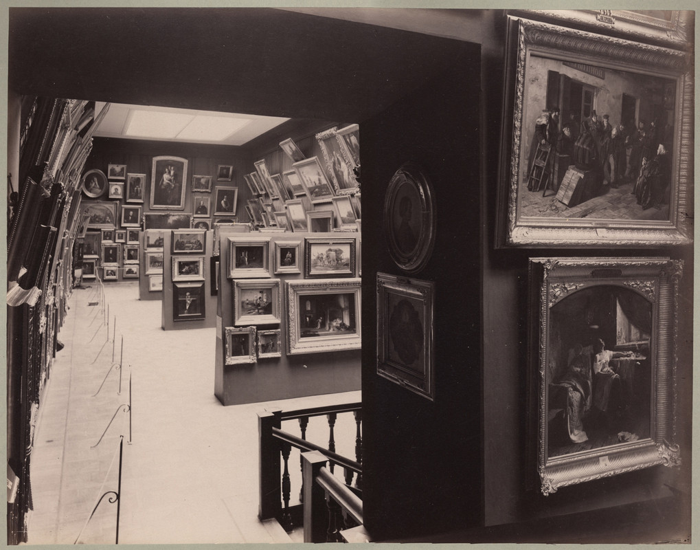 Экспозиция Третьяковской галереи. 1900.: foto_history — LiveJournal