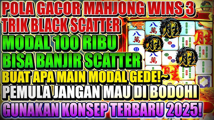 Rahasia Menang Konsisten Dengan Teknik Jepe Mahjong Wins 3 Black Scatter