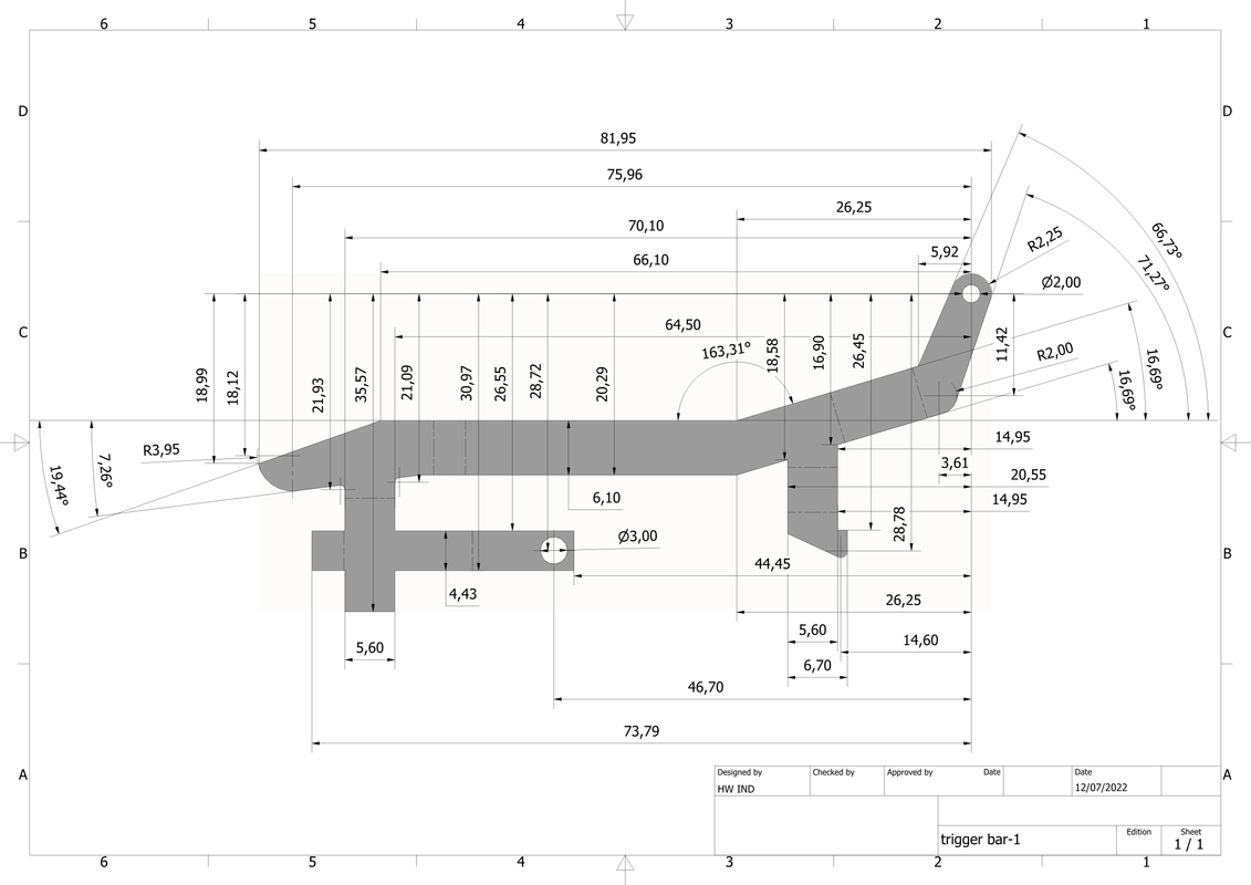 How would you measure and model a bent sheet metal part such as glock ...