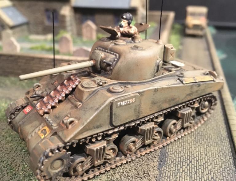 1/76 Airfix Sherman Command Tank - Ready for Inspection - Armour ...