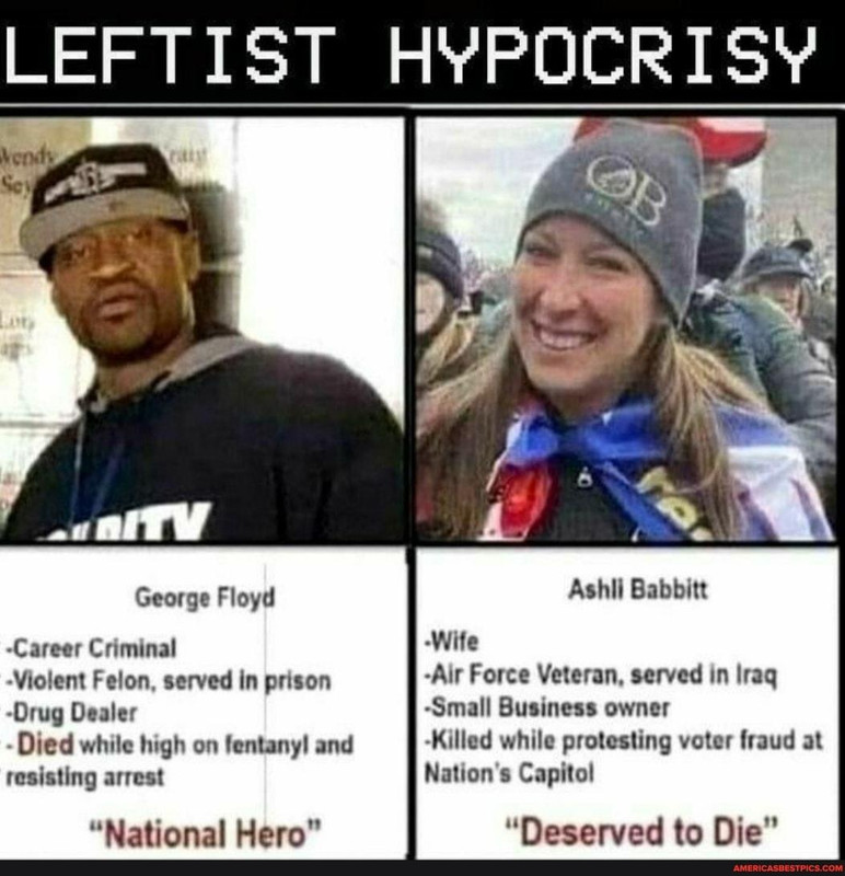 George Floyd vs Ashli Babbitt — Postimages