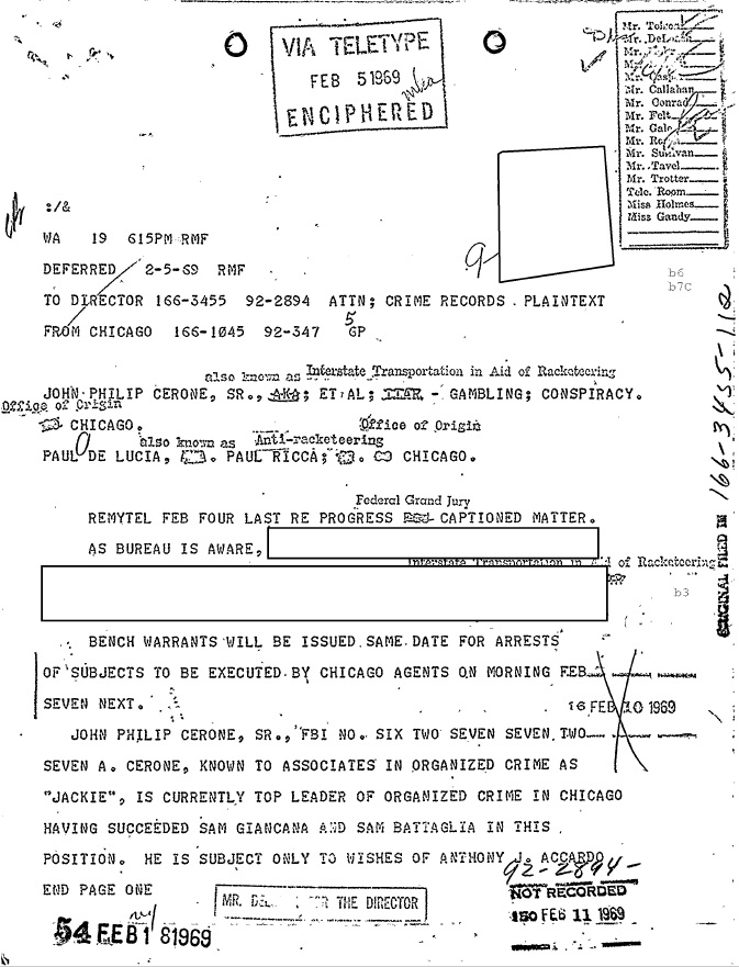 Jack Cerone Becomes Acting Boss (1) — Postimages