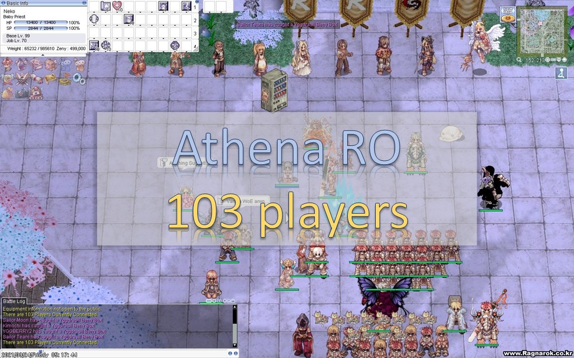 Athena Ragnarok Online Server Information - RMS Private RO Server Listing