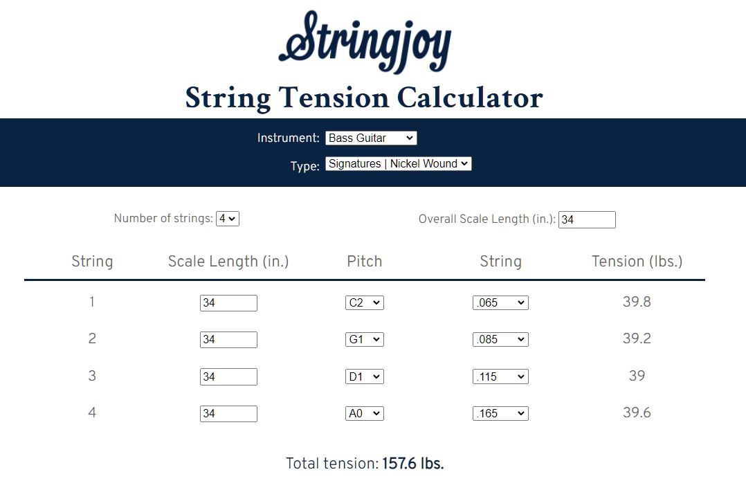Understanding Tension Across Strings? : r/Bass