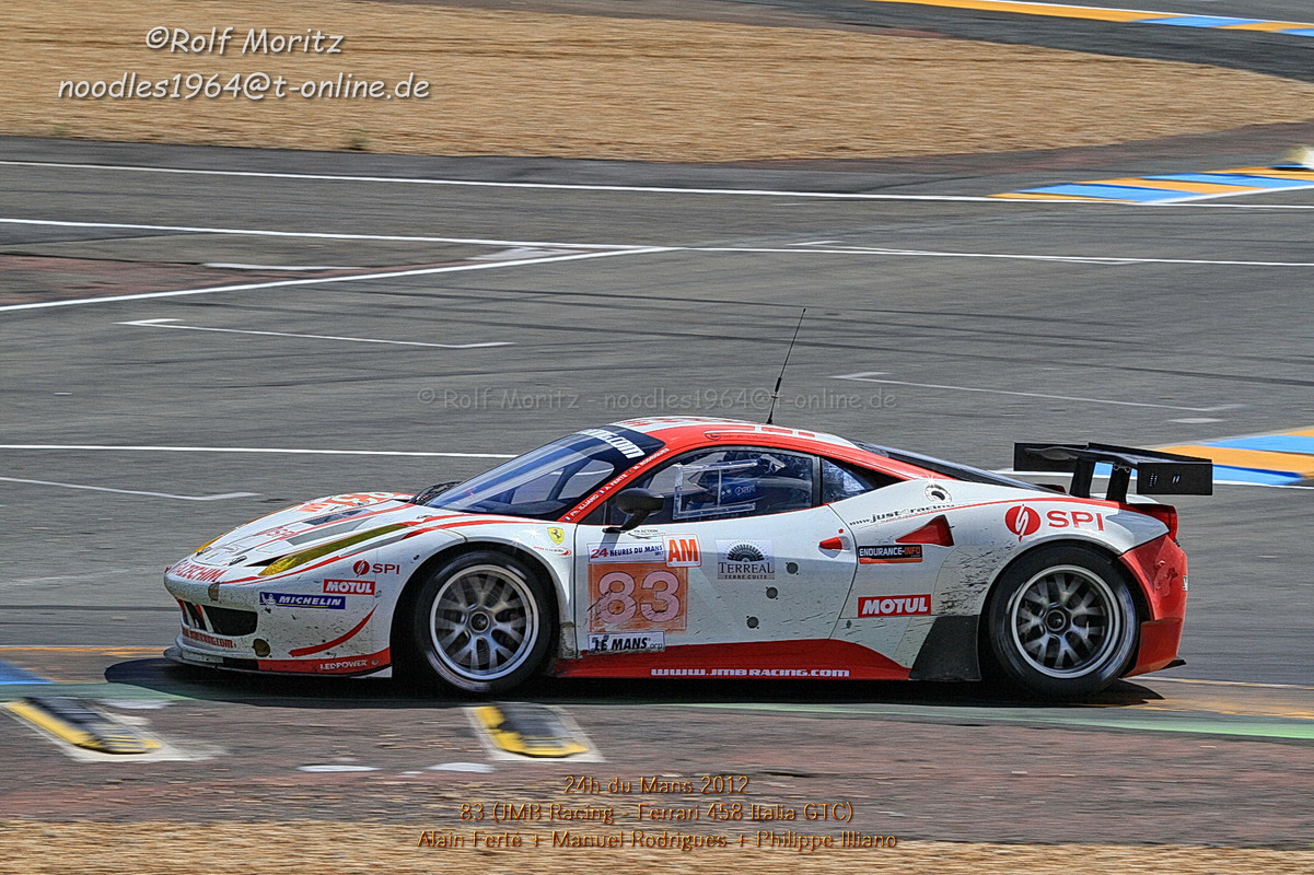2012 LM 83 Alain Ferté Manuel Rodrigues Philippe Illiano 25 — Postimages