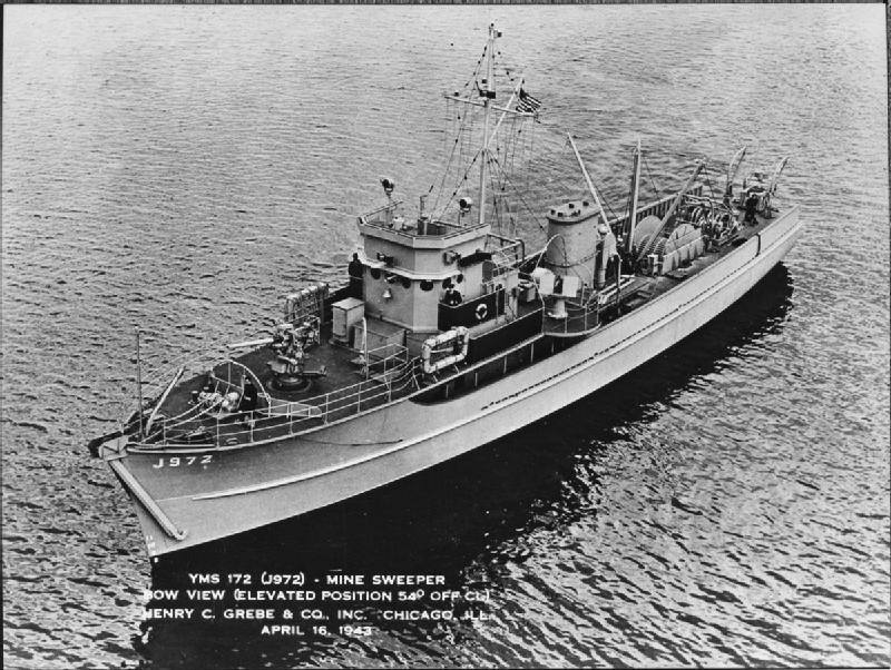 USS YMS 280 / BYMS2280 / INS Verbena Scratchbuilt in 1/144 - Work in ...