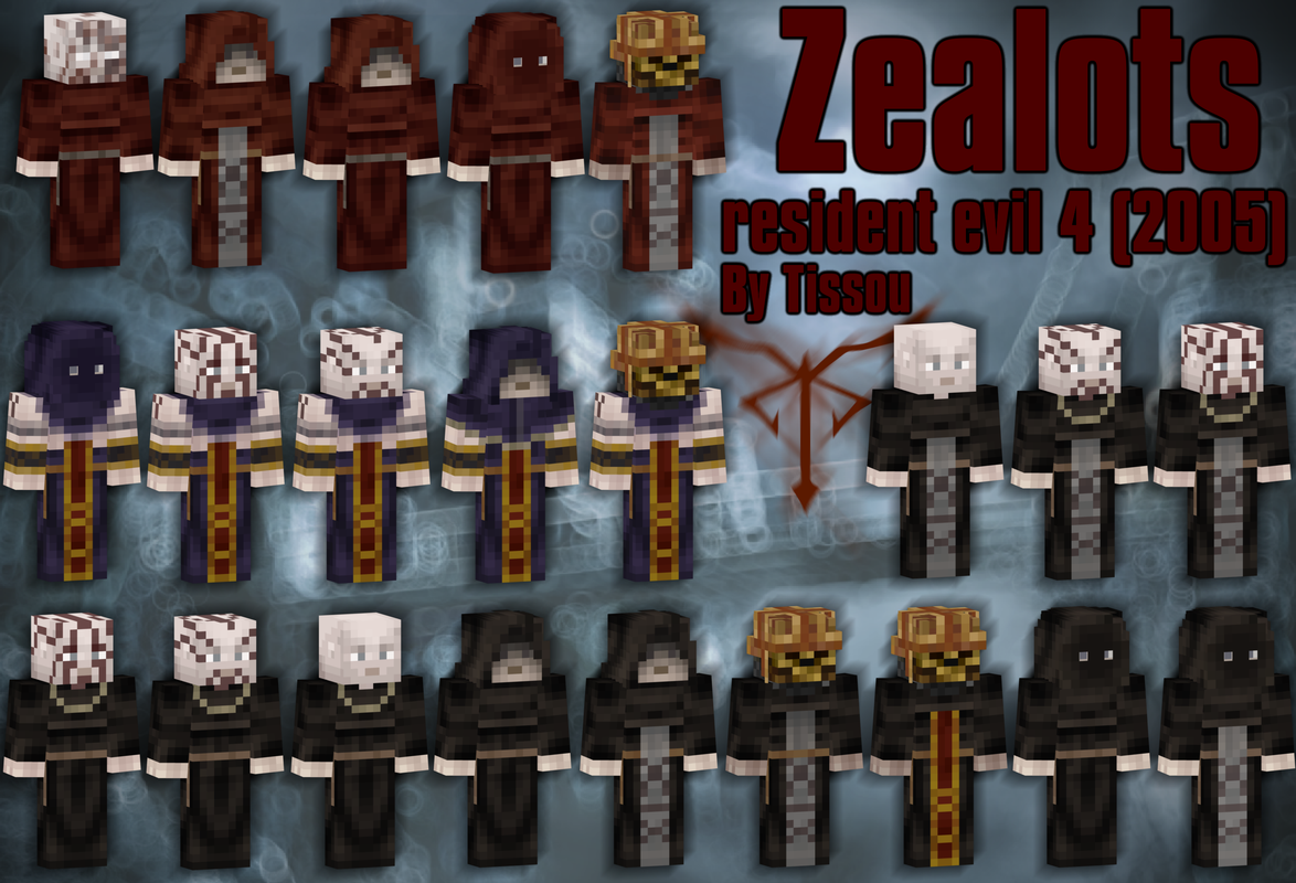 Hooded Zealots - RE4 (2005) Minecraft Skin