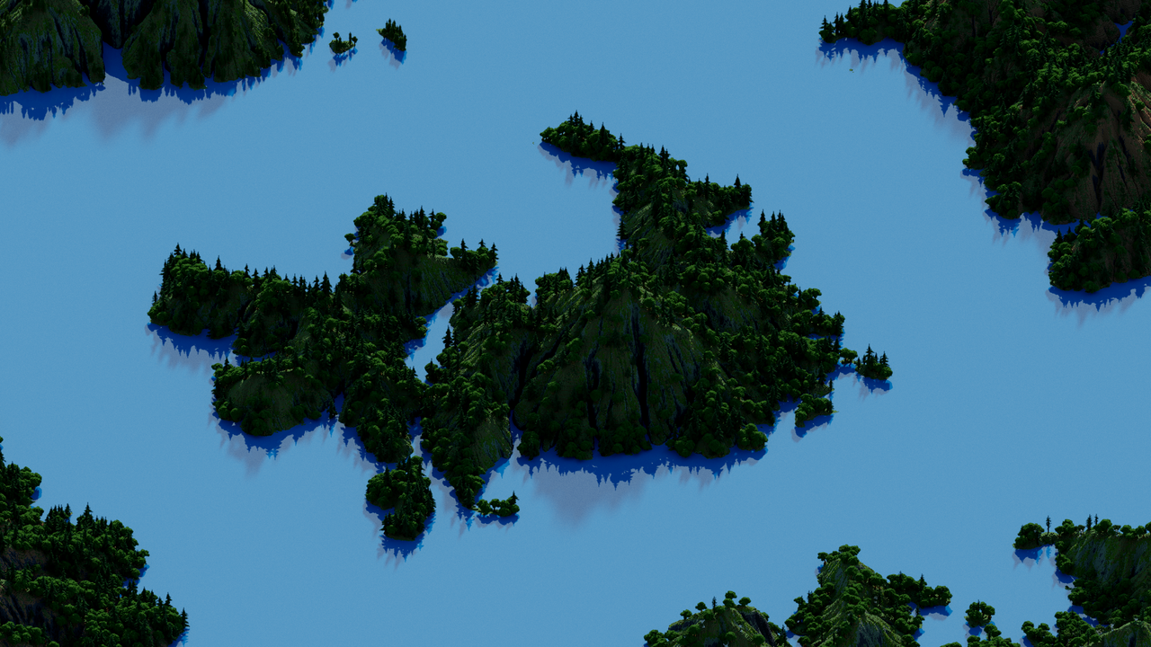 📦 500+ Custom Islands (1.19+) - Terrain Asset pack - Plains / Desert ...