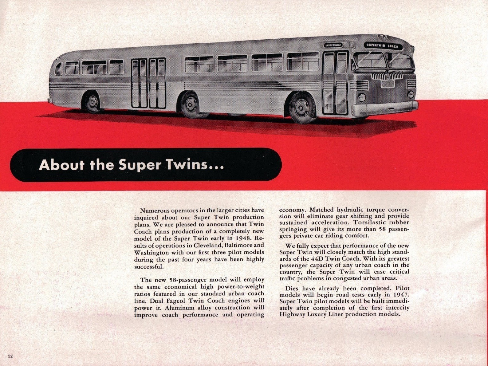 Twin Coach '46 Highway Luxury Liner A Progress Report 5 — Postimages