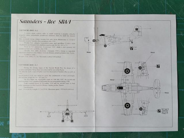 Saunders - Roe SRA/1 AKA 'Squirt' - Flying Boats and Floatplanes GB II ...