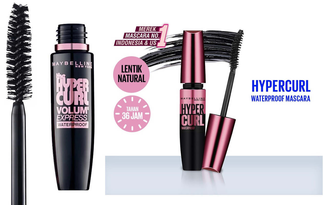 Jual MAYBELLINE hypercurl Mascara di Seller roemah cantik ajeng - Sudi ...