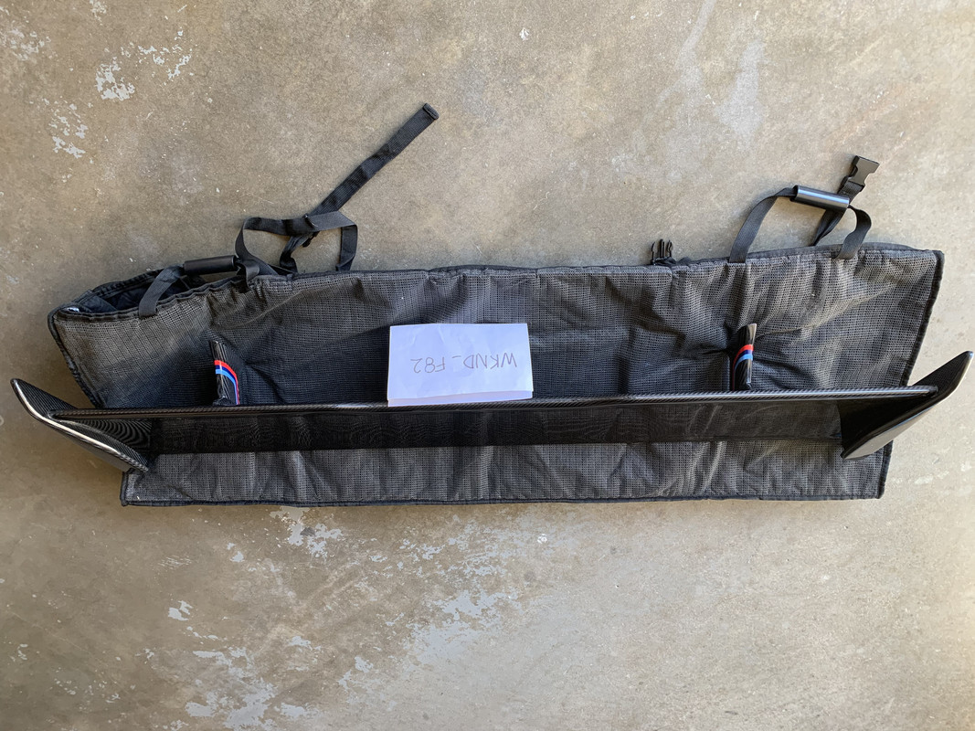 FS: OEM M Performance Carbon Fiber Flow Through Spoiler Kit