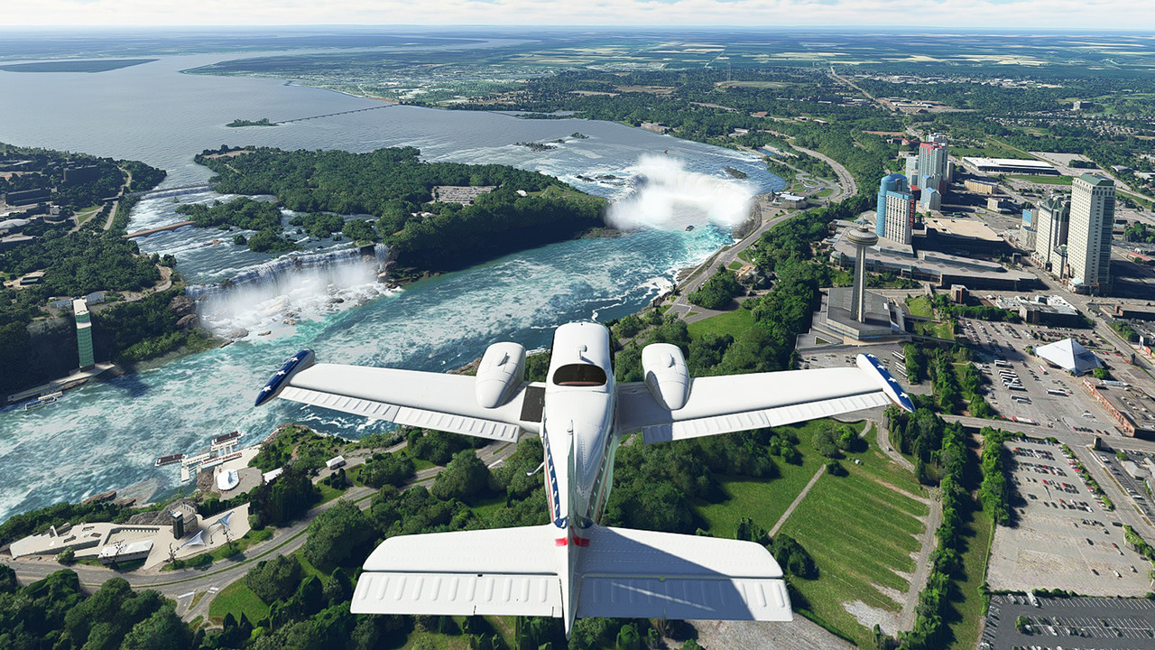 Niagara Falls - Quick overfly in Navion 480 - The AVSIM Screen Shots ...