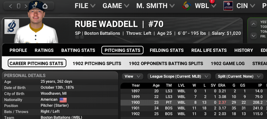 Welcome to the World Baseball League - OOTP Developments Forums
