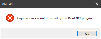 Applying effects from Photoshop's Filters menu in paint.net ...