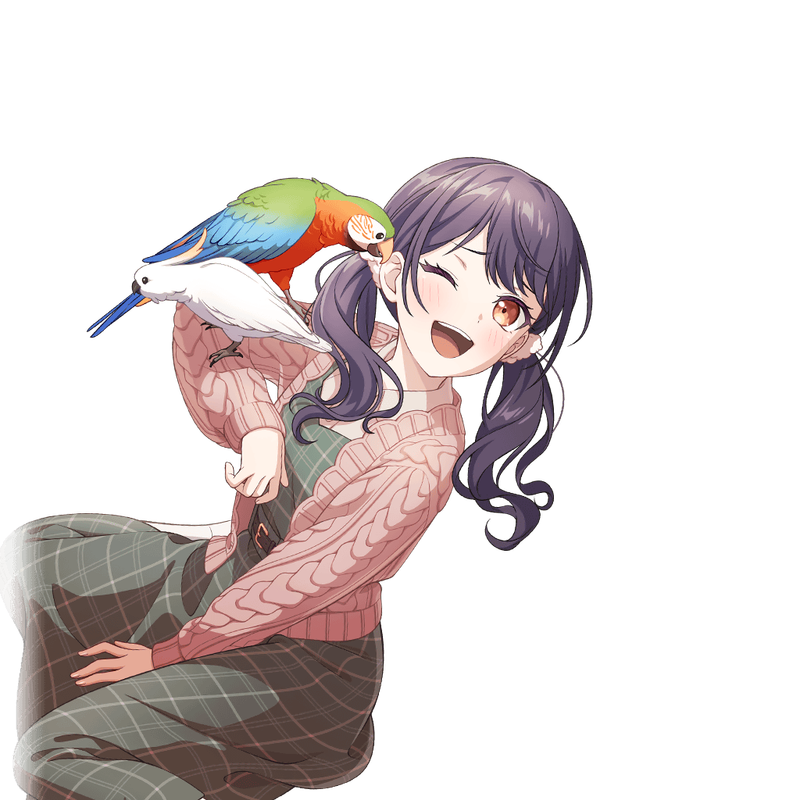 5027 Tsukushi Futaba Happy Playing With Birds Df Vi Hq — Postimages