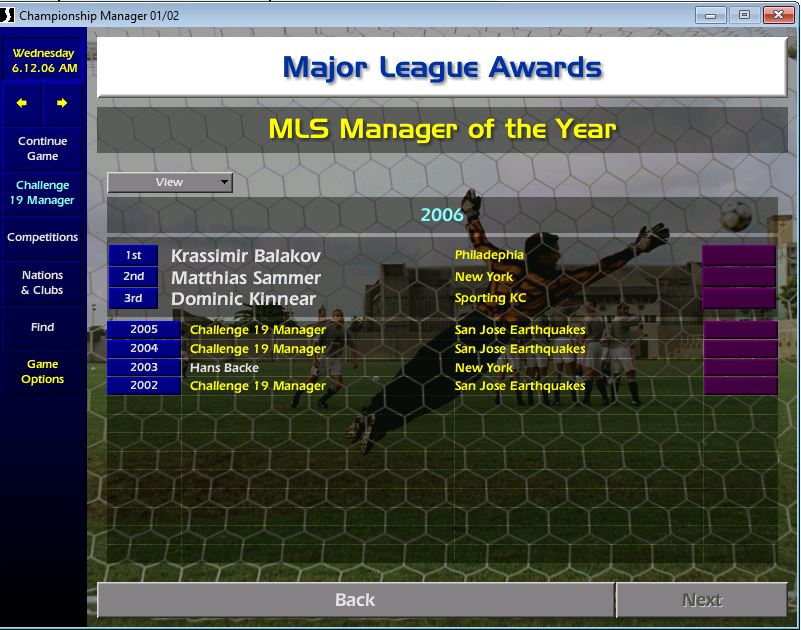 Challenge 19 - Shake up CONCACAF - Championship Manager 2001/2002 Forums