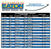 camaro rear leaf springs | Team Camaro Tech