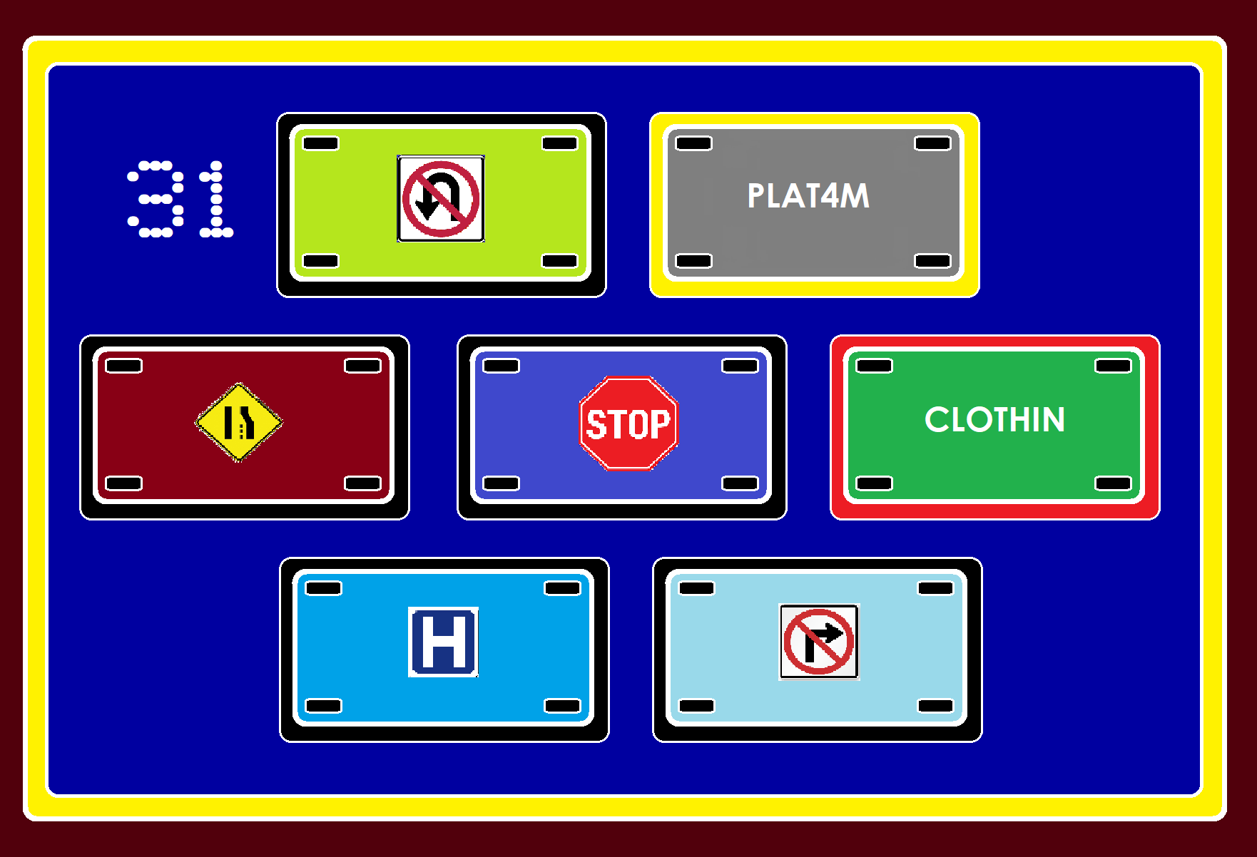 Bumper Stumpers Season 2 Board 1 — Postimages