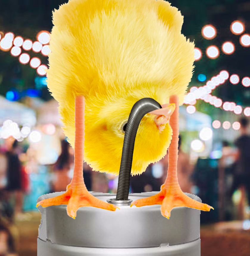 chick keg stand — Postimages