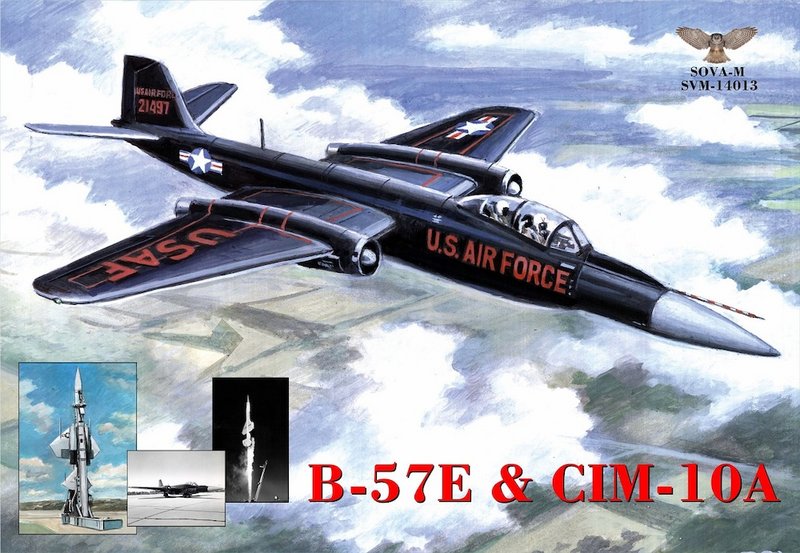 1/144 - E.E./Martin B-57 Canberra & CIM-10A BOMARC by SOVA-M - B-57E ...