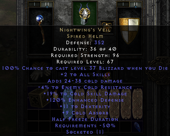 Nightwing's Veil - Topic - d2jsp