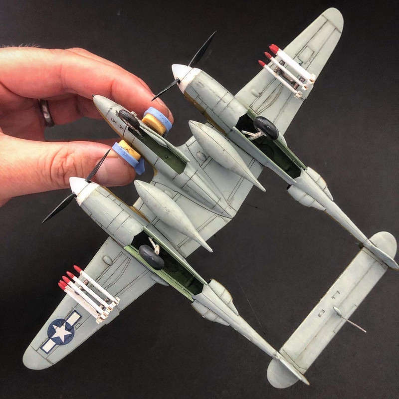 Matchbox 1/72 P38 Lightning - Ready for Inspection - Aircraft ...
