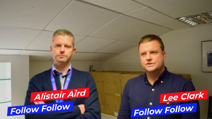 Article - Alistair Aird & Lee Clark Post Match Fan Reaction ...