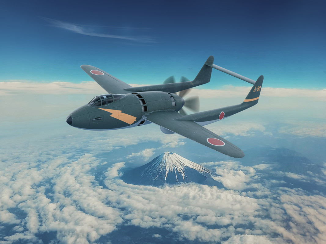 1/72 - Mitsubishi J4M Senden/"Luke" by MikroMir - released - new jet ...