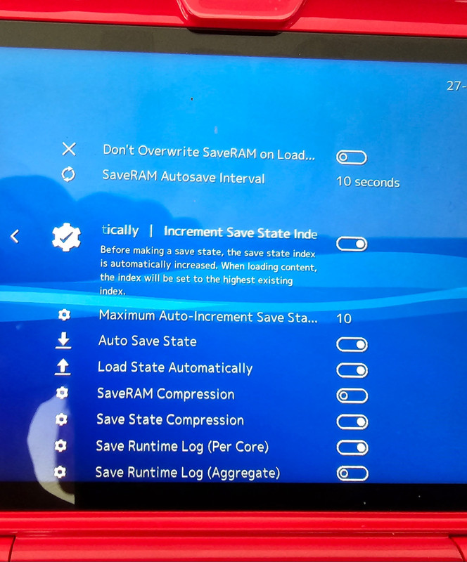 "Load state automatically" does not work on Retroarch : r/RetroArch