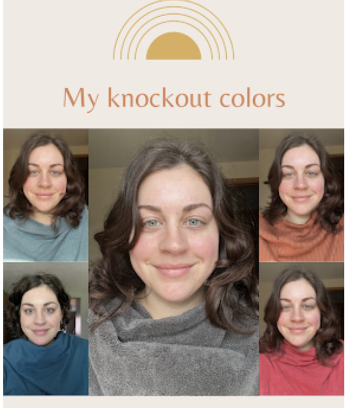 Got my results back… and I have two palettes? : r/coloranalysis