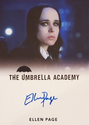 Ellen Page UA Autograph - Blowout Cards Forums