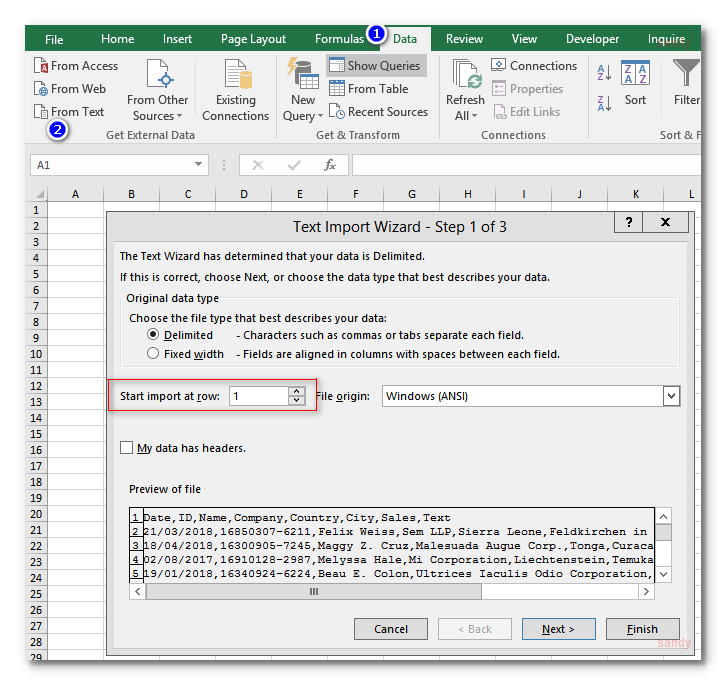 Import Data From Textcsv Without Headers Page 2 Mrexcel Message Board