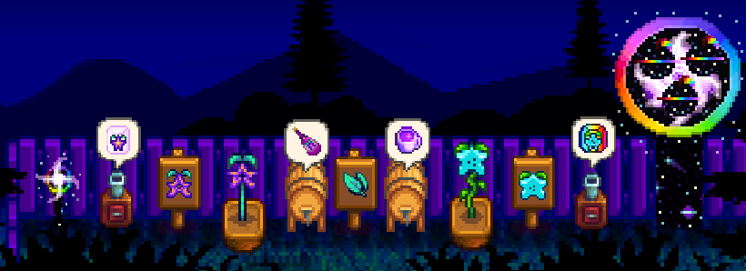 Star Crops and Galaxy Rainbow Trees - Stardrop Tea Ancient Starfruit ...