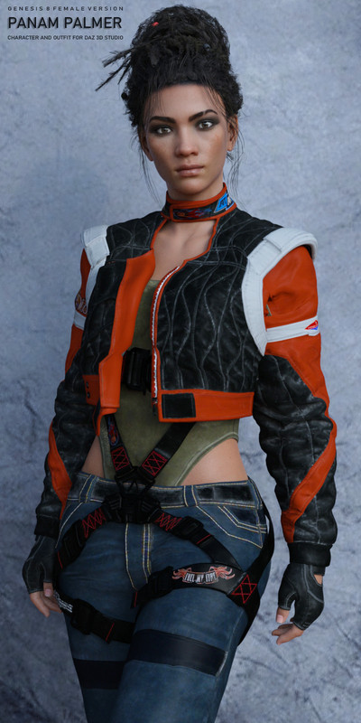 Panam Palmer G8F 2025 - Free Daz 3D Models