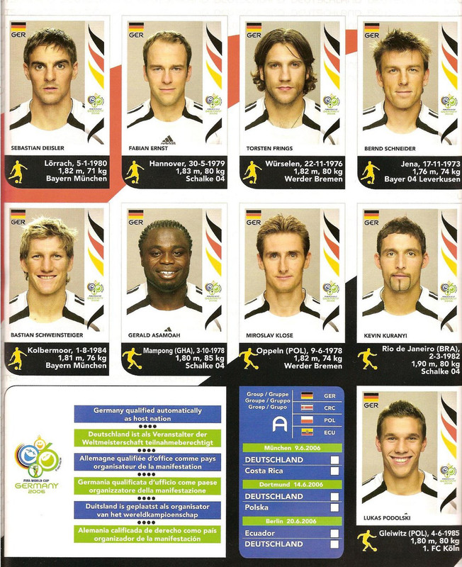 Album FIFA World Cup 2006 Germany Panini 07 — Postimages