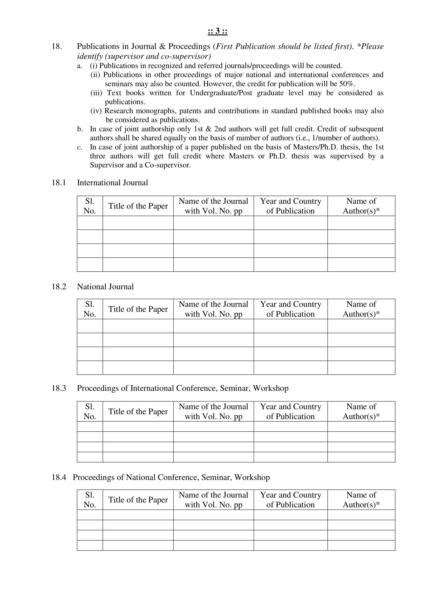 Application form for Associate Professor n Professor 3 — Postimages