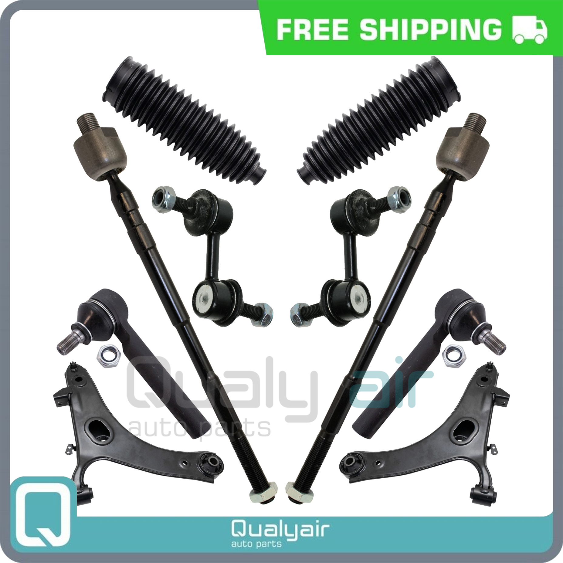 New Suspension Kit for 09-13 Subaru Forester Front End - 10pcs | eBay